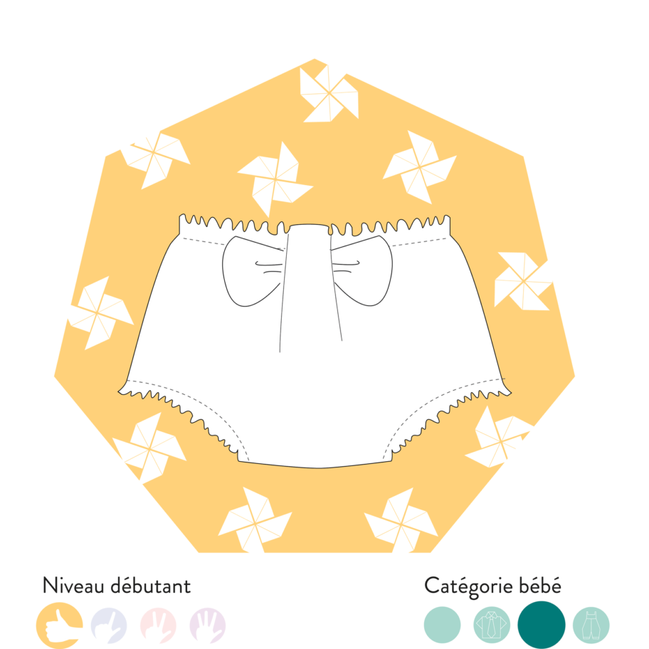 Bloomer Tréboul - Patron PDF - Les patronnes